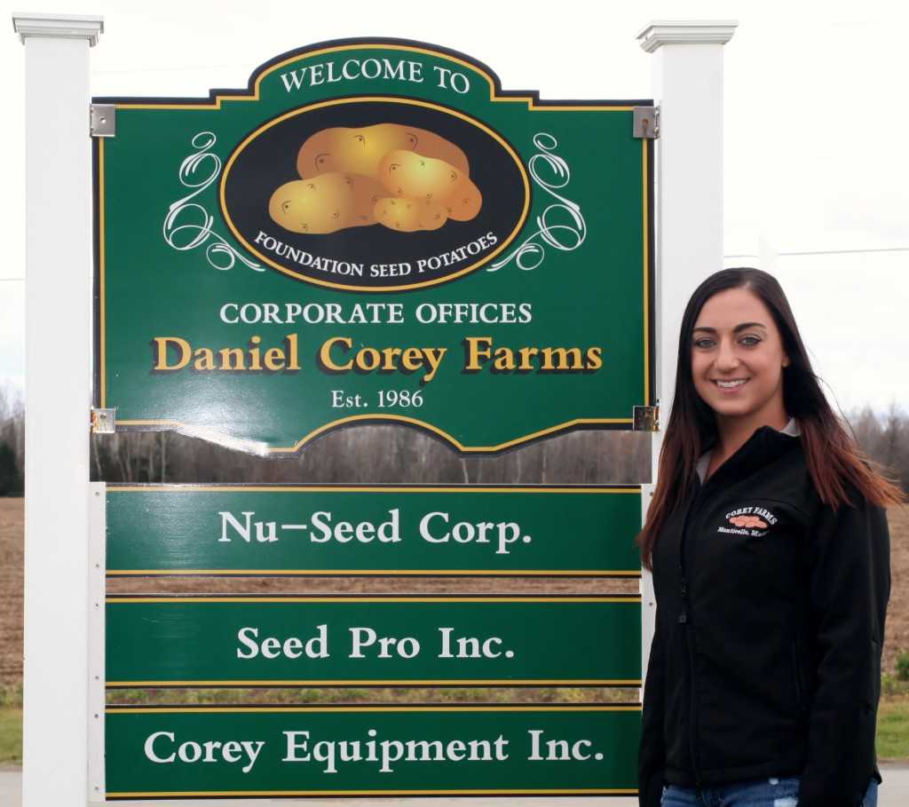 Young Female Potato Grower Preps For The Future - Growing Produce