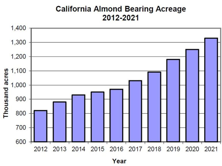 3 Billion Pounds and Counting! USDA Says Another Large Almond Crop Is ...