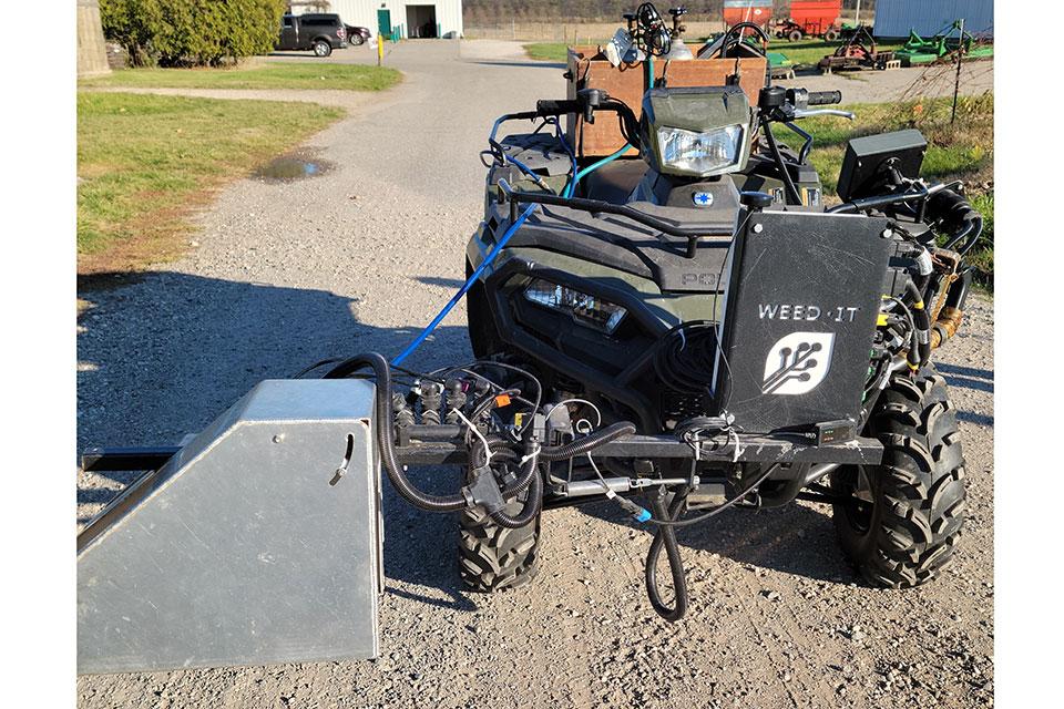Promise of Smart Spraying for Weed Control in Apple Orchards - Growing ...