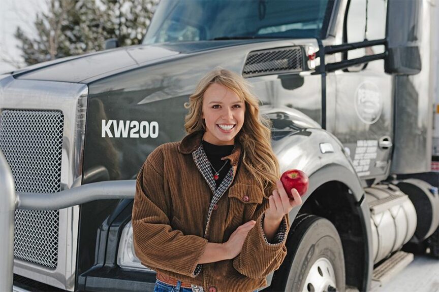 How Kait Thornton - ‘The Apple Girl’ - Has Grown Into Being the Face of ...
